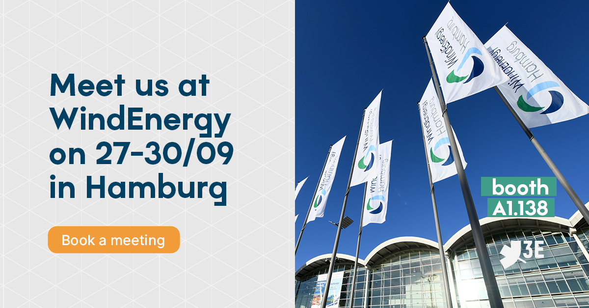 Meet us at WindEnergy | 3E